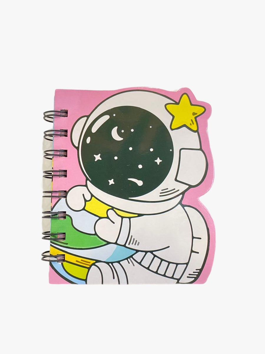 Spiral Astronaut Lined Notebook with Separators – El-Fagala